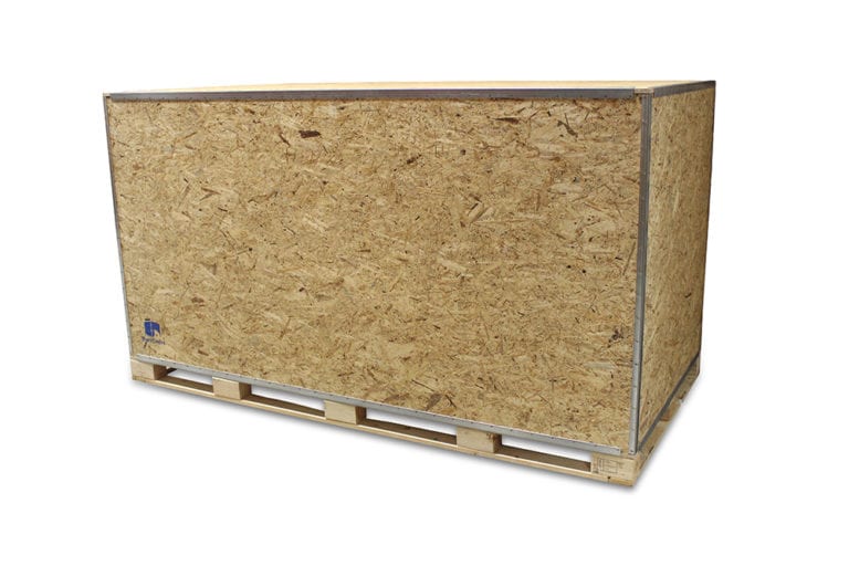 90x48x51 Collapsible Wood Shipping Crate • Heavy Duty