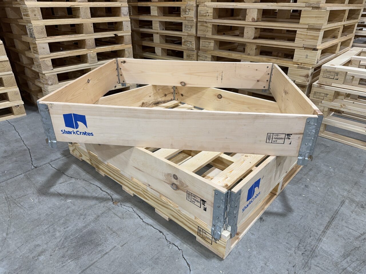 Pallet Collars - Wood Pallet Collars for Shipping and Storage