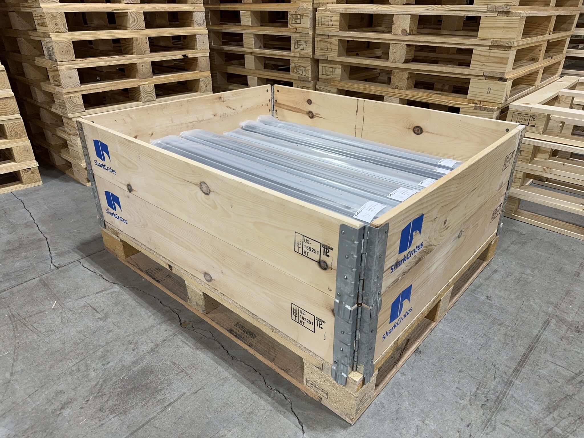 Pallet Collars - Wood Pallet Collars for Shipping and Storage